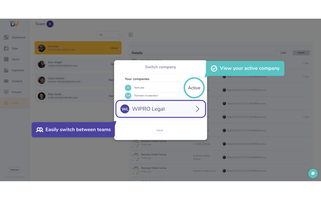 DataVault - Share with Security – Get Data Analytics
