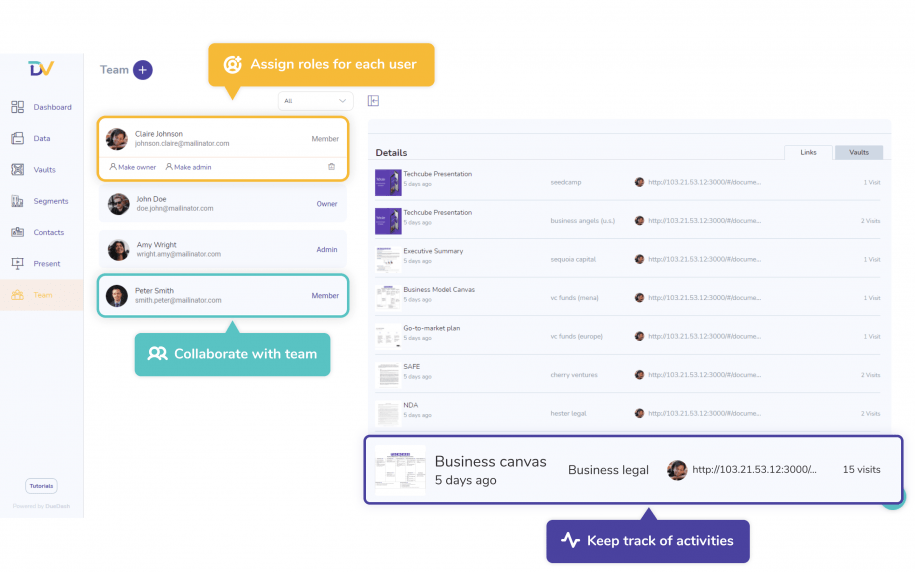 DataVault - Share with Security – Get Data Analytics